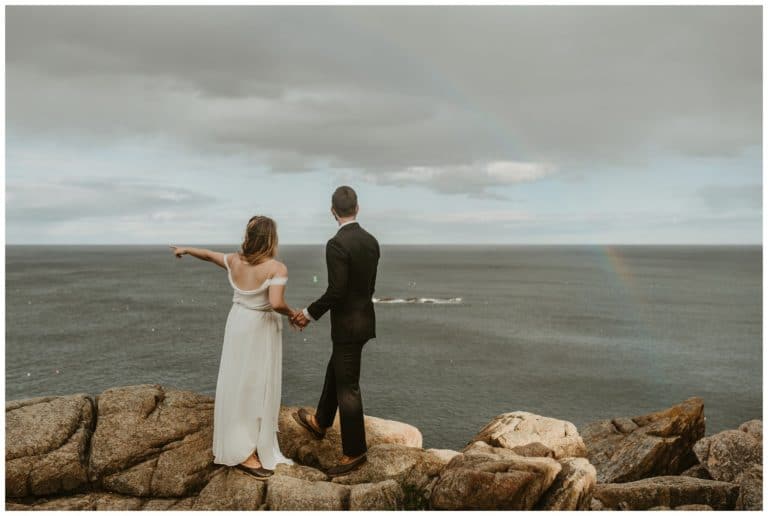 Acadia National Park Elopement | Salina + Kyle - Katelyn Mallett Photo