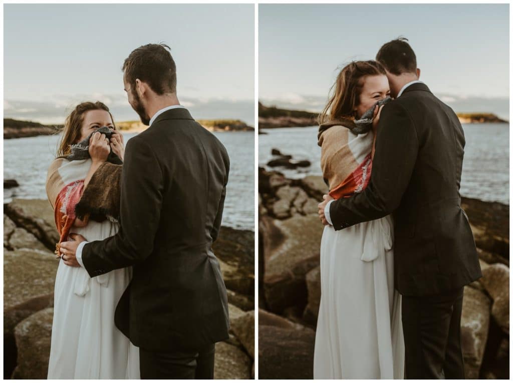 Acadia National Park Elopement | Salina + Kyle - Katelyn Mallett Photo