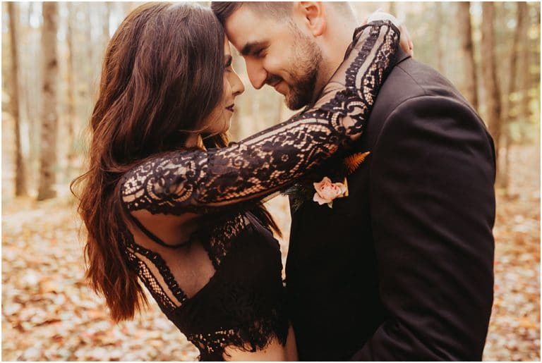 Halloween Inspired Wedding Inspiration - Katelyn Mallett Photography